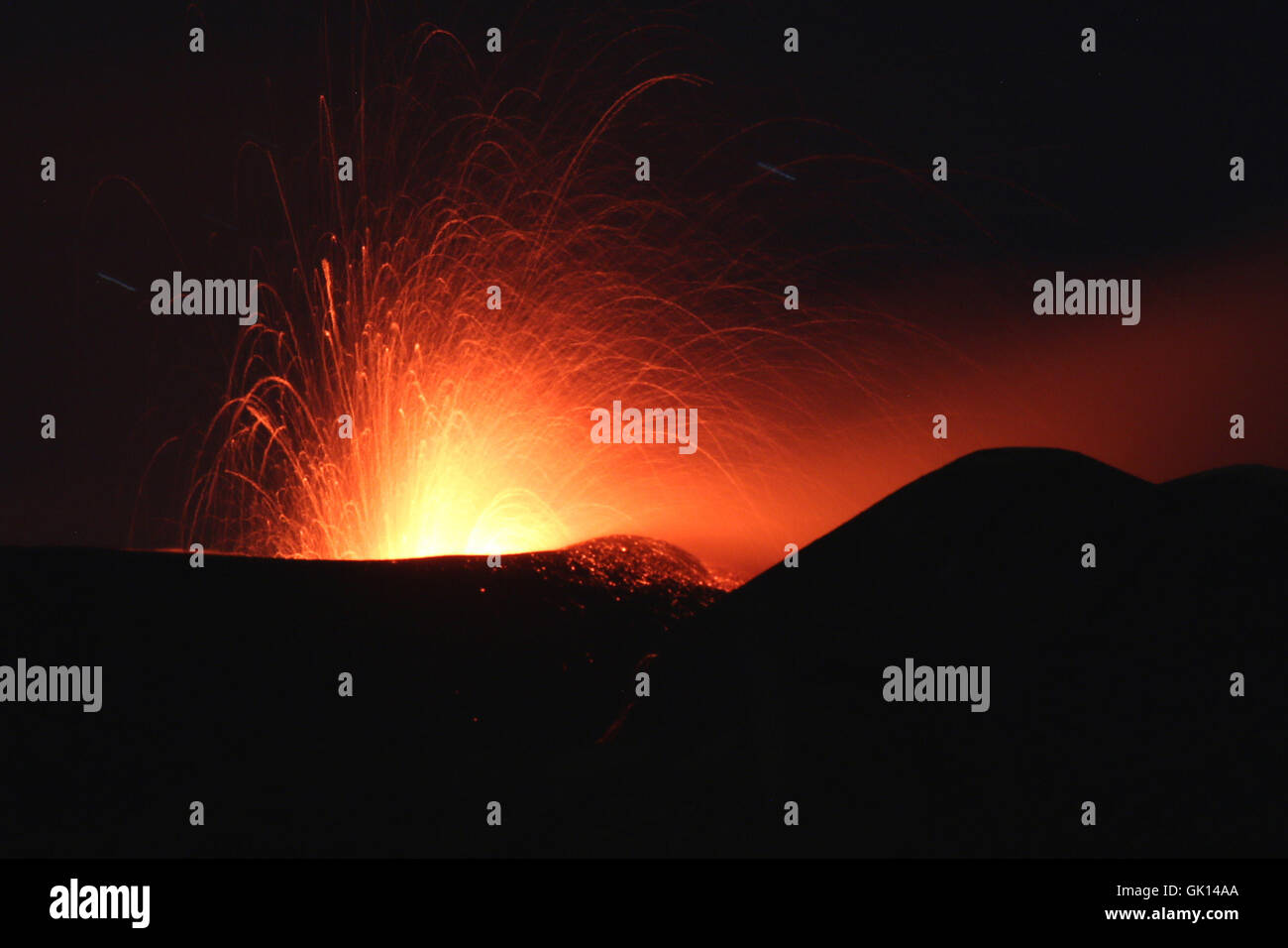 Mount Etna, Europe's highest active volcano, erupts on the southern ...