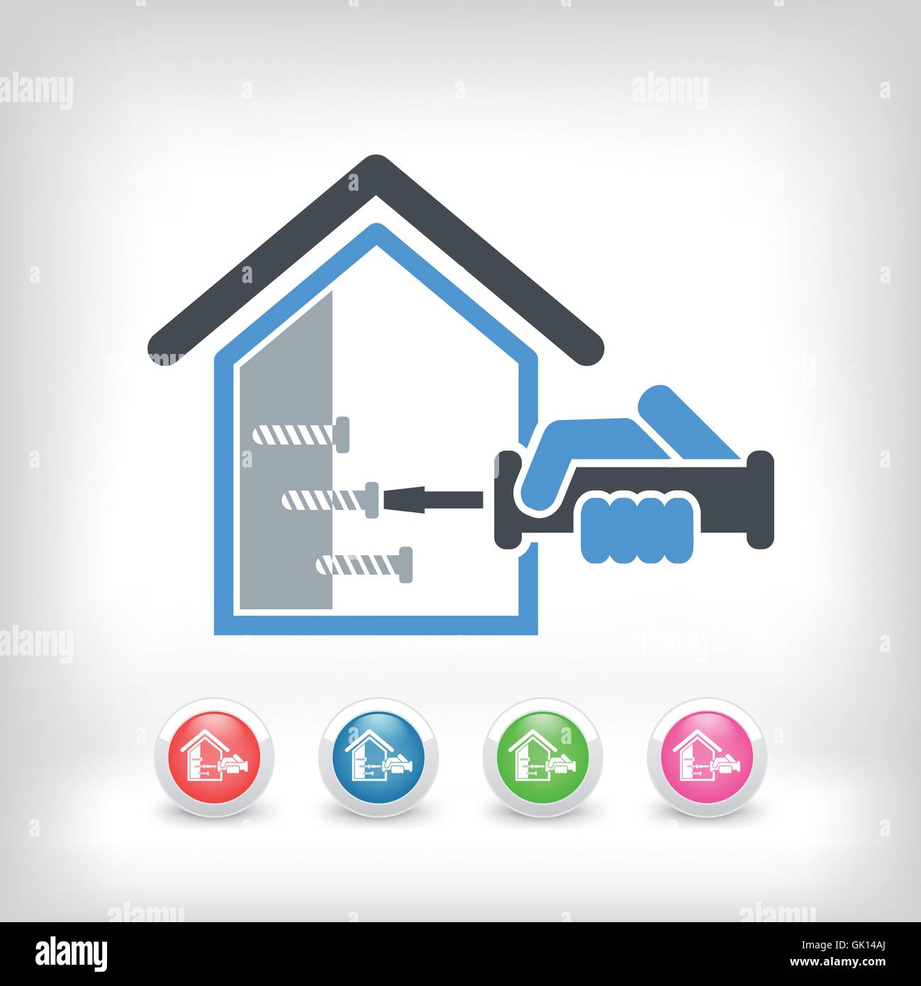 Repair domestic Stock Vector Images - Alamy