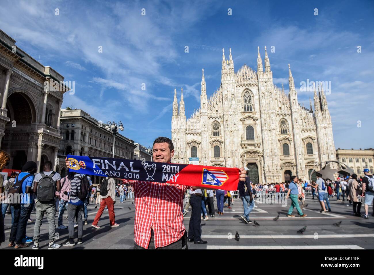 UEFA Champions League trophy ceremony ahead of the final on Saturday ...