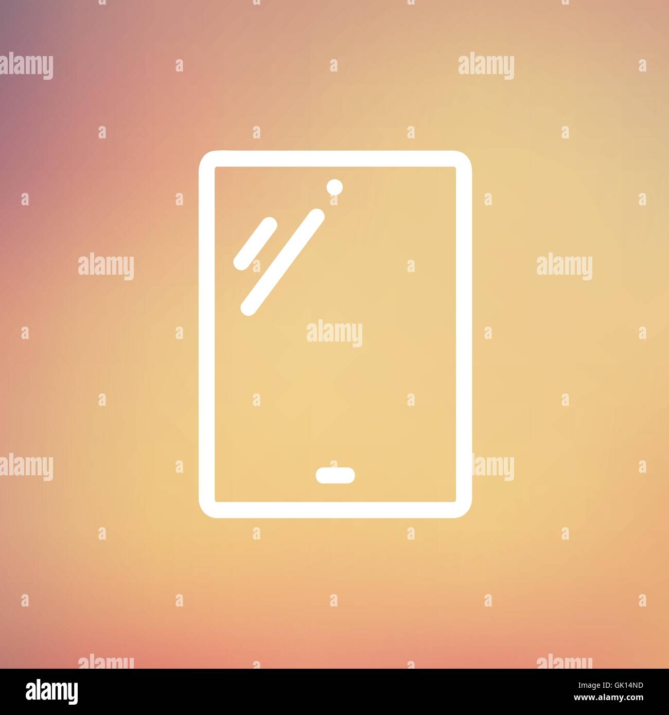 Laptop tablet screen Stock Vector Images - Alamy