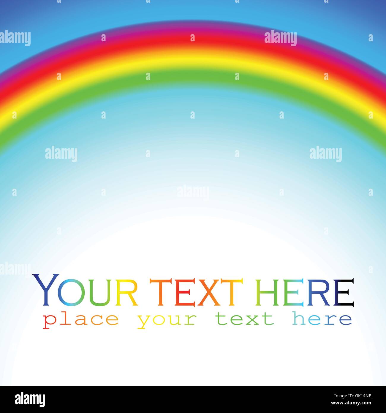 Rainbow colored sky red and blue sky hi-res stock photography and ...