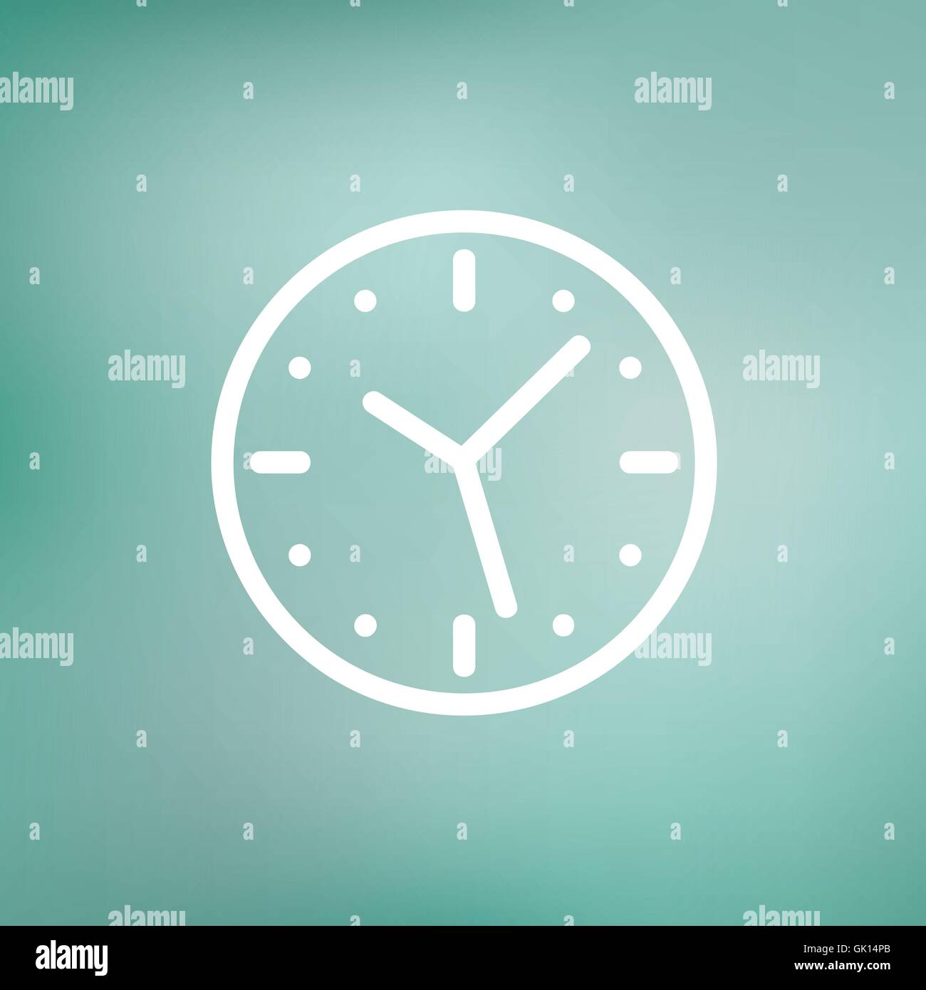 Clock thin line icon Stock Vector Image & Art - Alamy Clock thin line icon Stock Vector Image & Art - Alamy