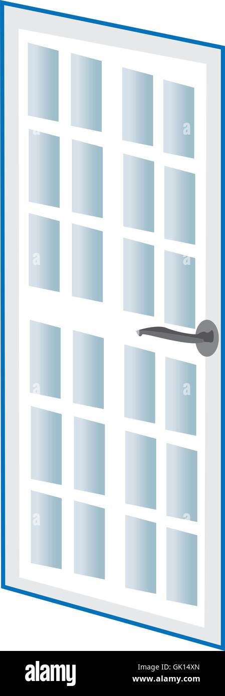 Open door summer landscape Stock Vector Images - Alamy