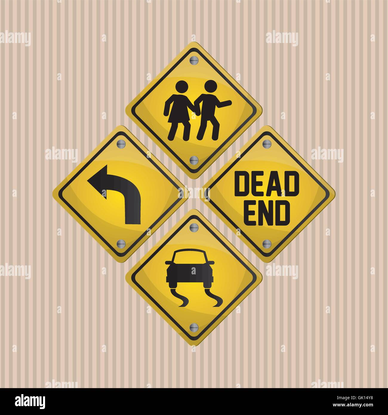 Road sign design Stock Vector Image & Art - Alamy