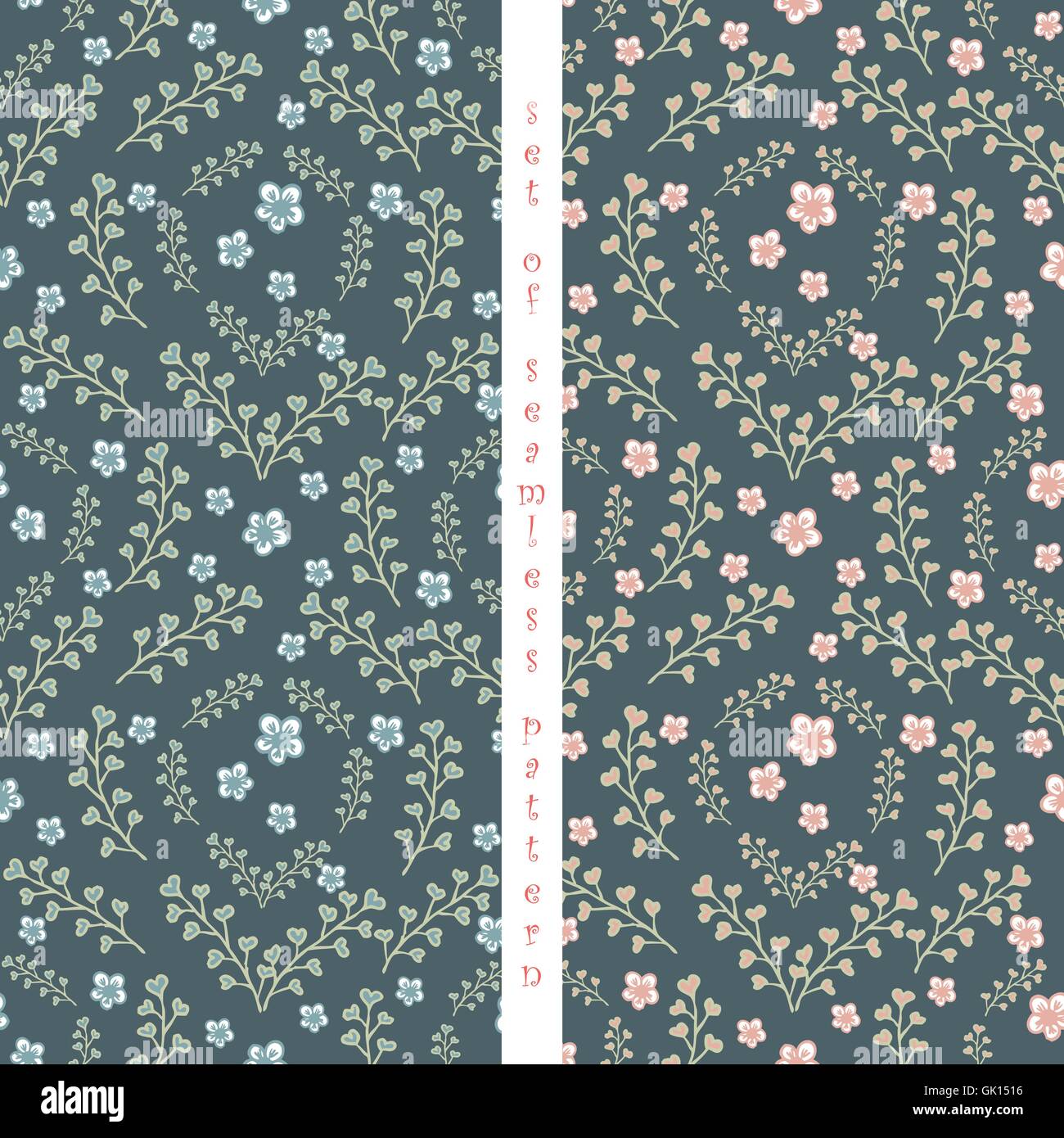 Seamless illustrations Stock Vector Images - Alamy