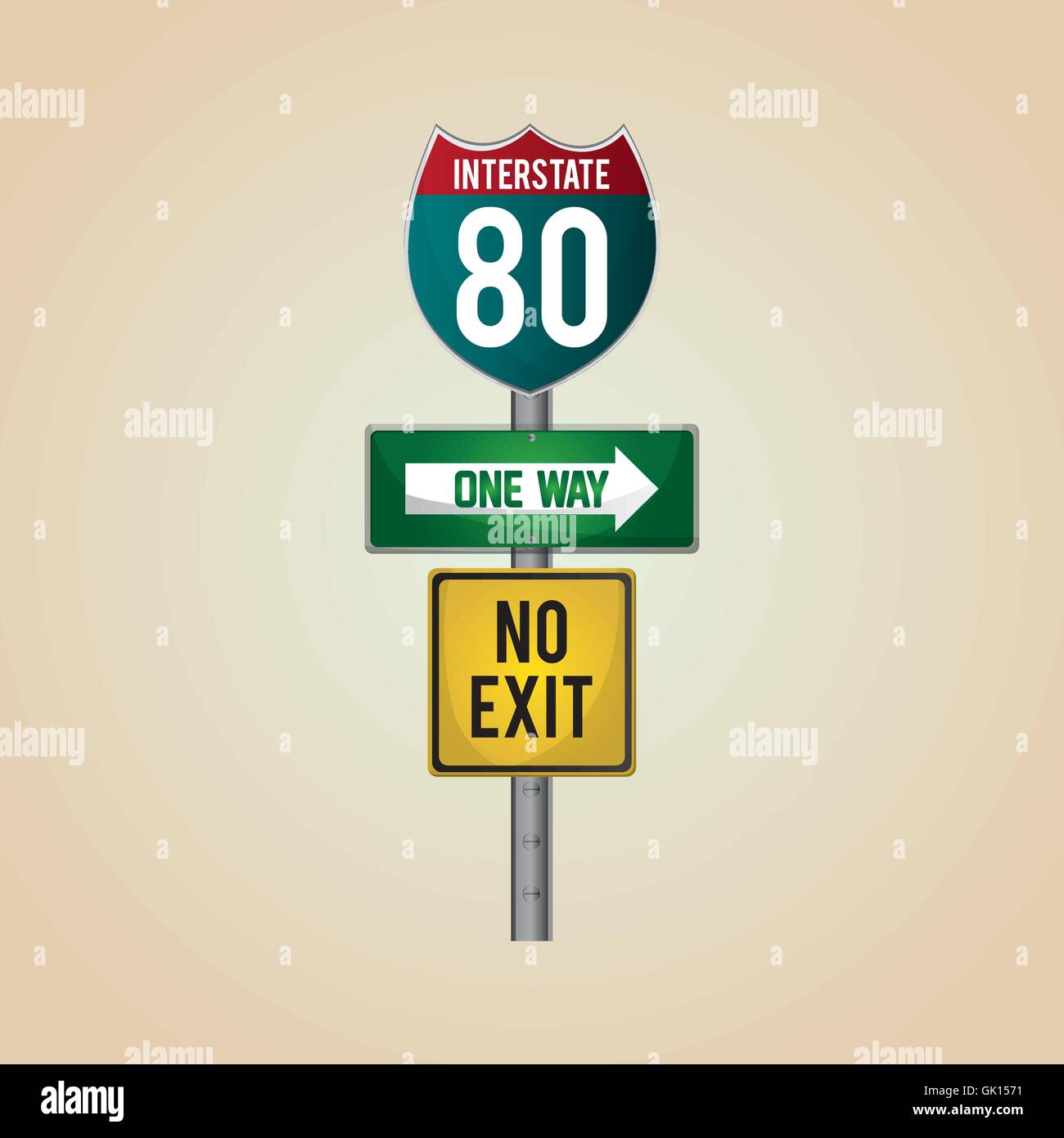 Road sign design Stock Vector Image & Art - Alamy
