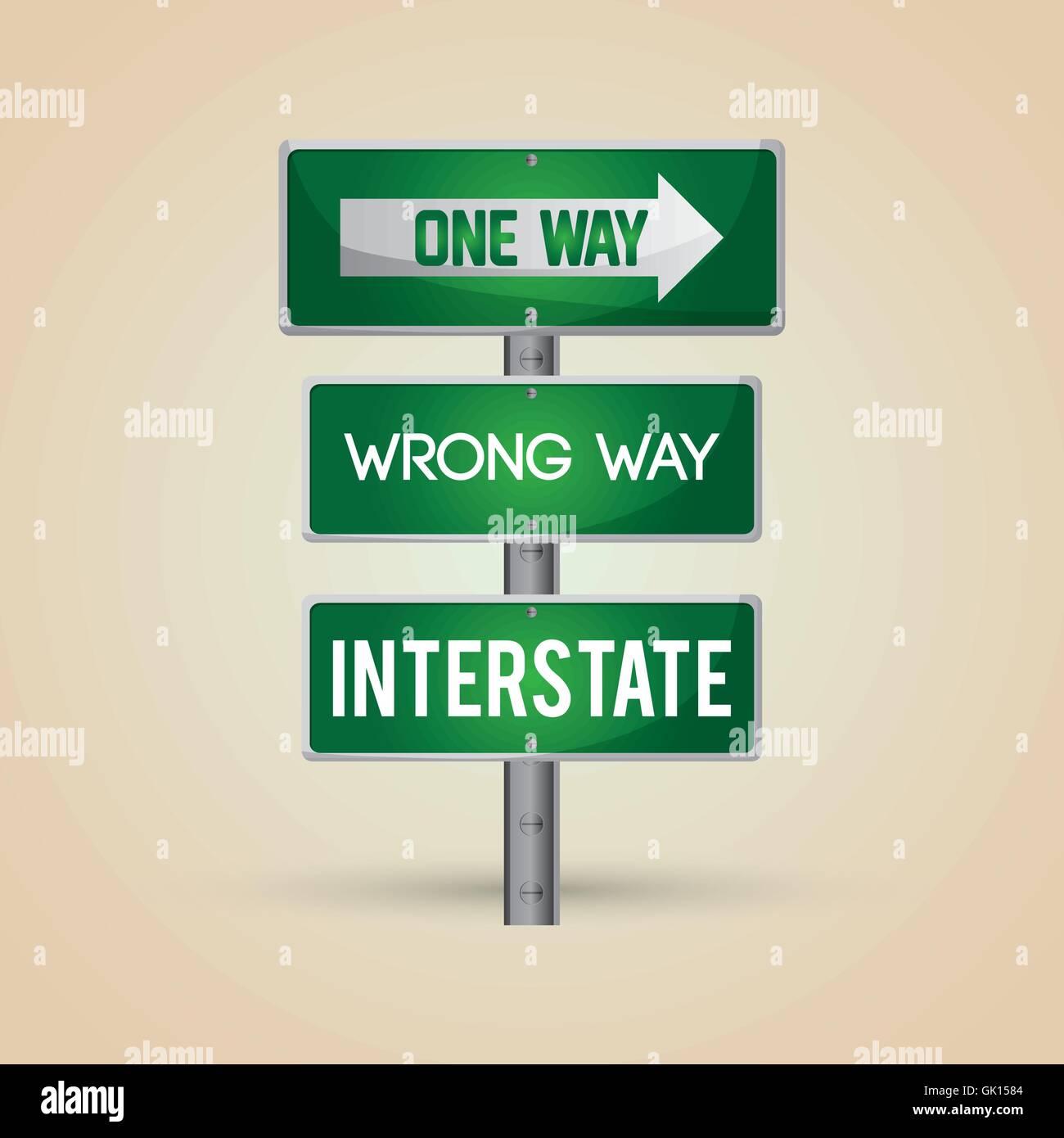 Road sign design Stock Vector Image & Art - Alamy