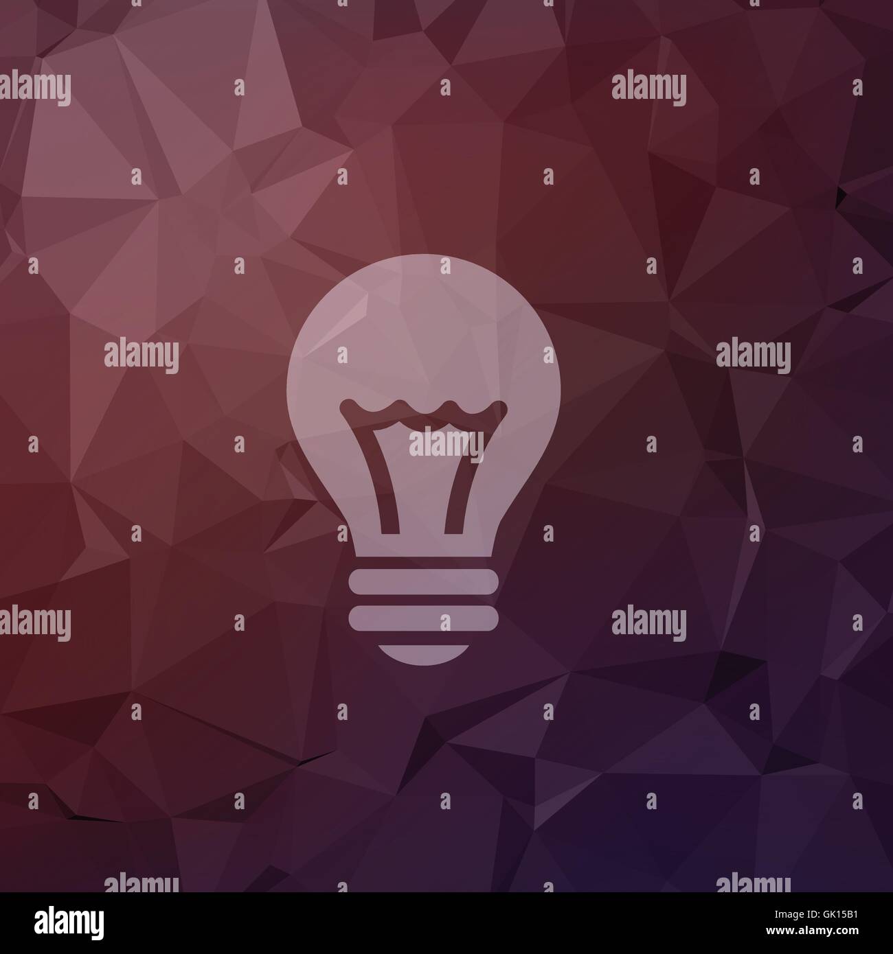 Idea icon flat style Stock Vector Images - Alamy