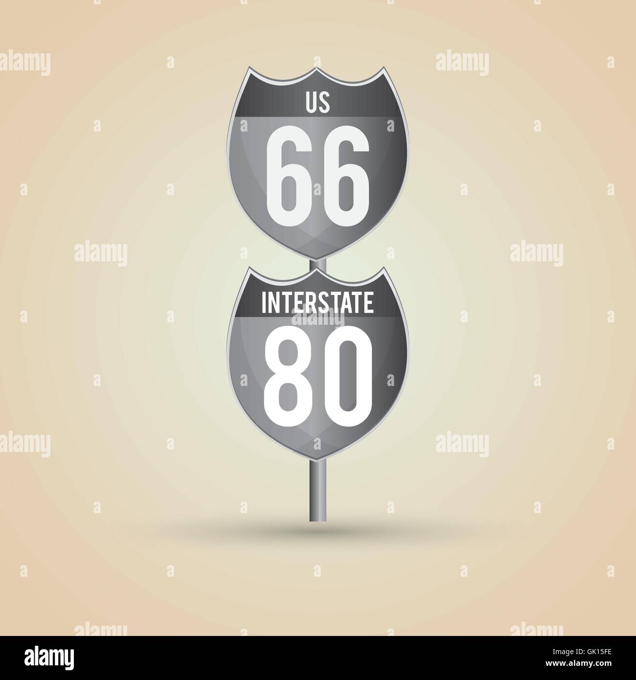 Road sign design Stock Vector Image & Art - Alamy