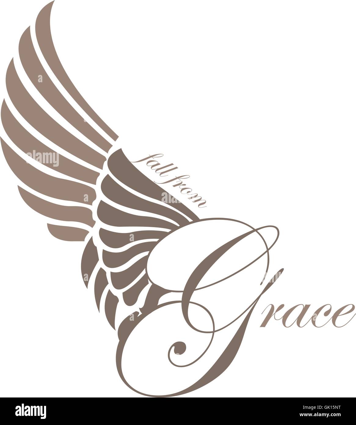 Fall From Grace Stock Vector Image & Art - Alamy