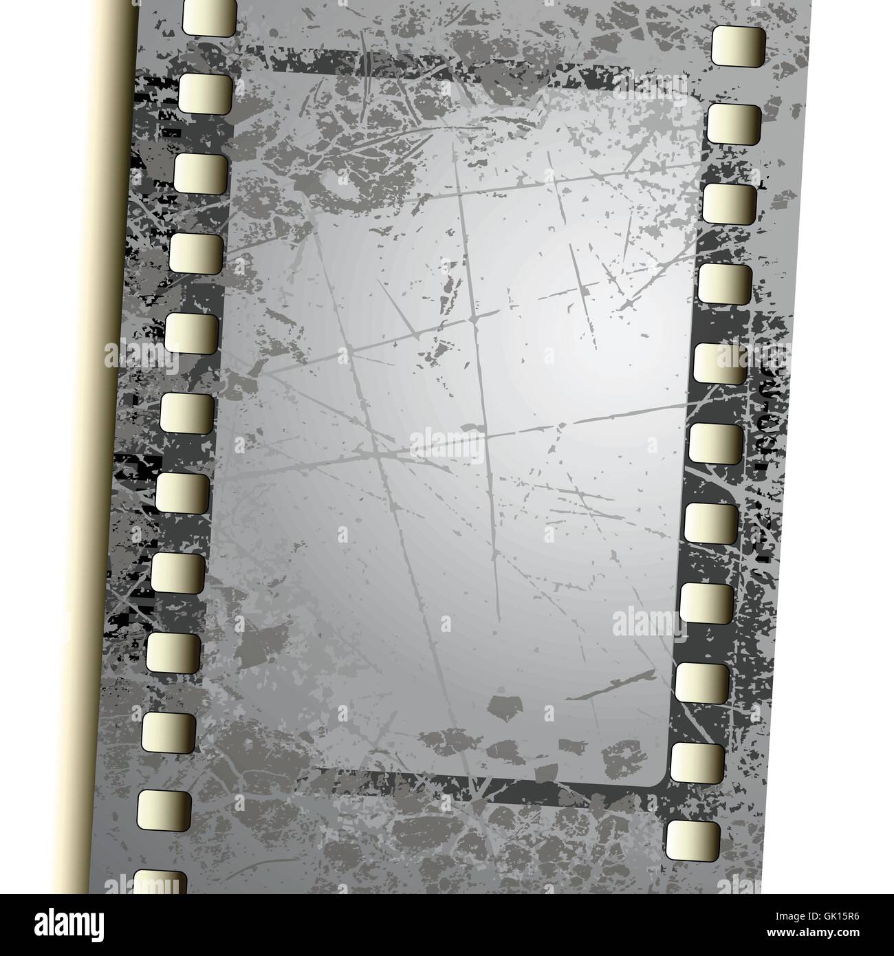 Weathered texture old film Stock Vector Images - Alamy