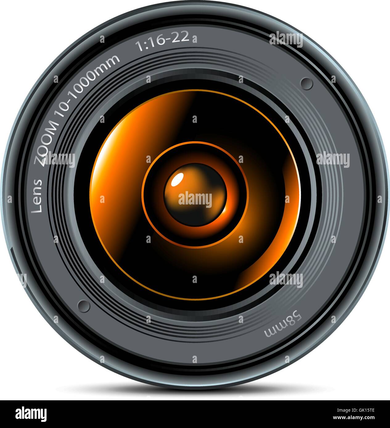 Lens elements Stock Vector Images - Alamy