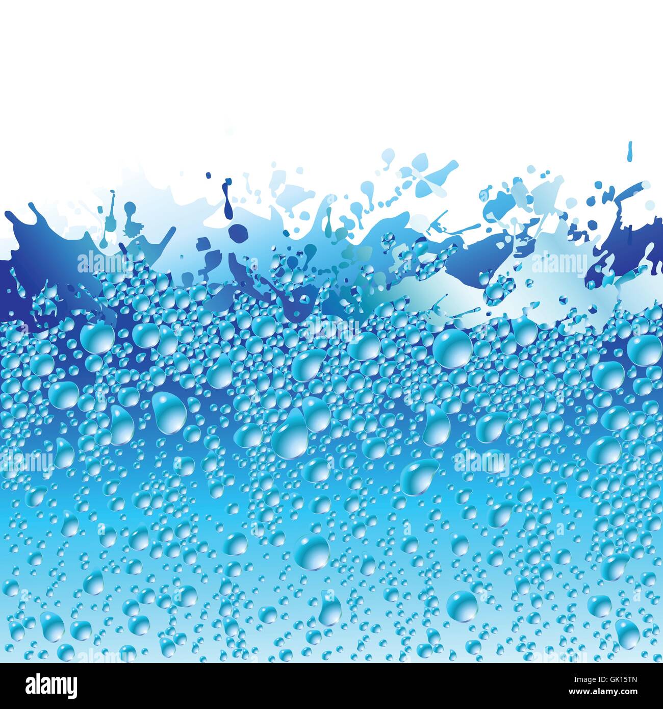 Deep blue lake clean Stock Vector Images - Alamy