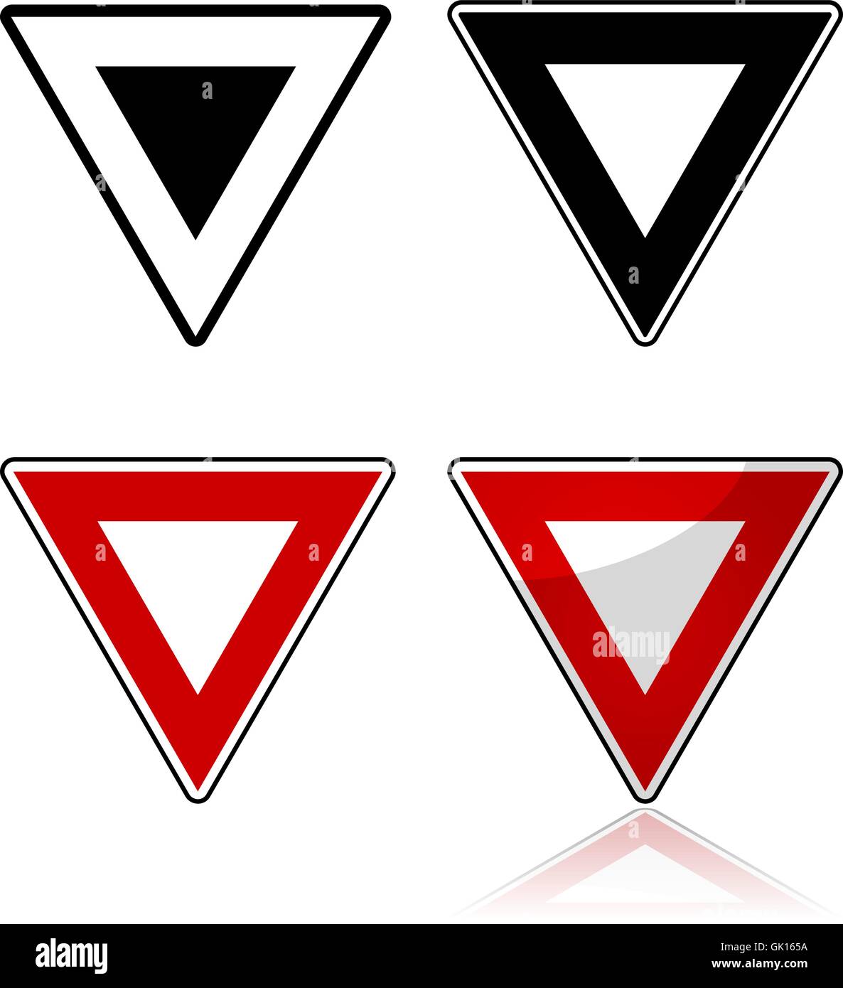 Traffic signs drawing hi-res stock photography and images - Alamy