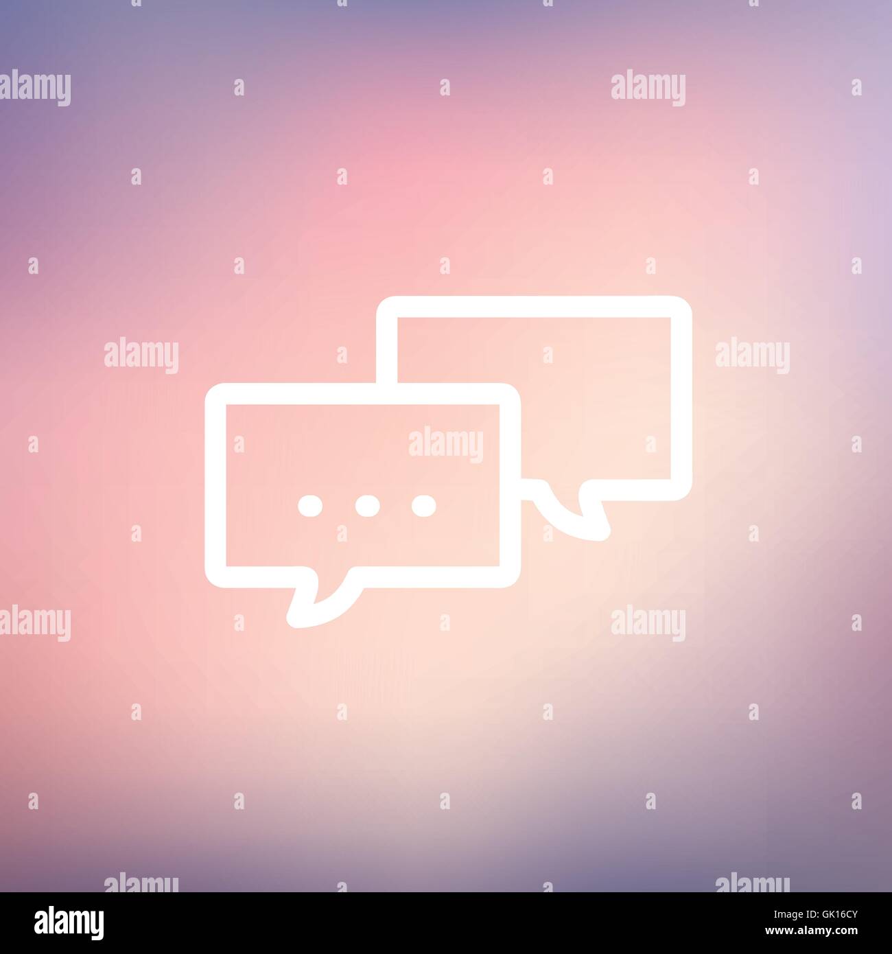 Chat talk Stock Vector Images - Alamy
