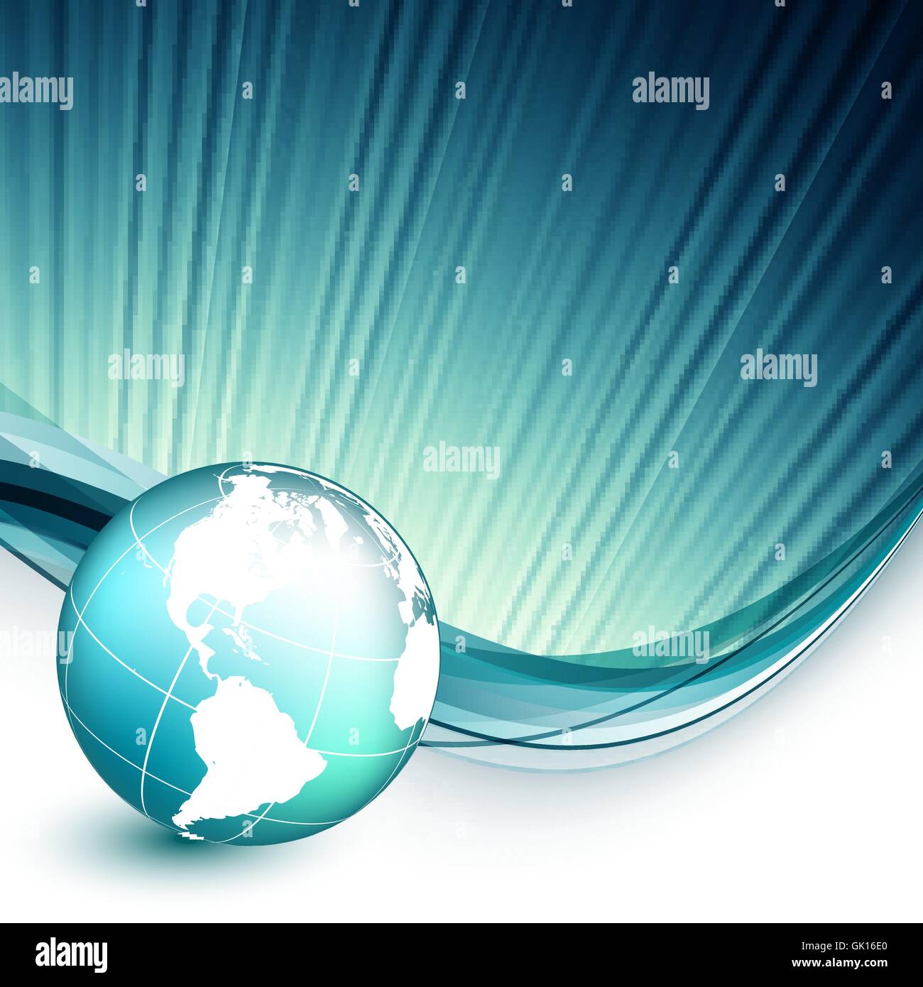 vector background with wavy lines Stock Vector Image & Art - Alamy