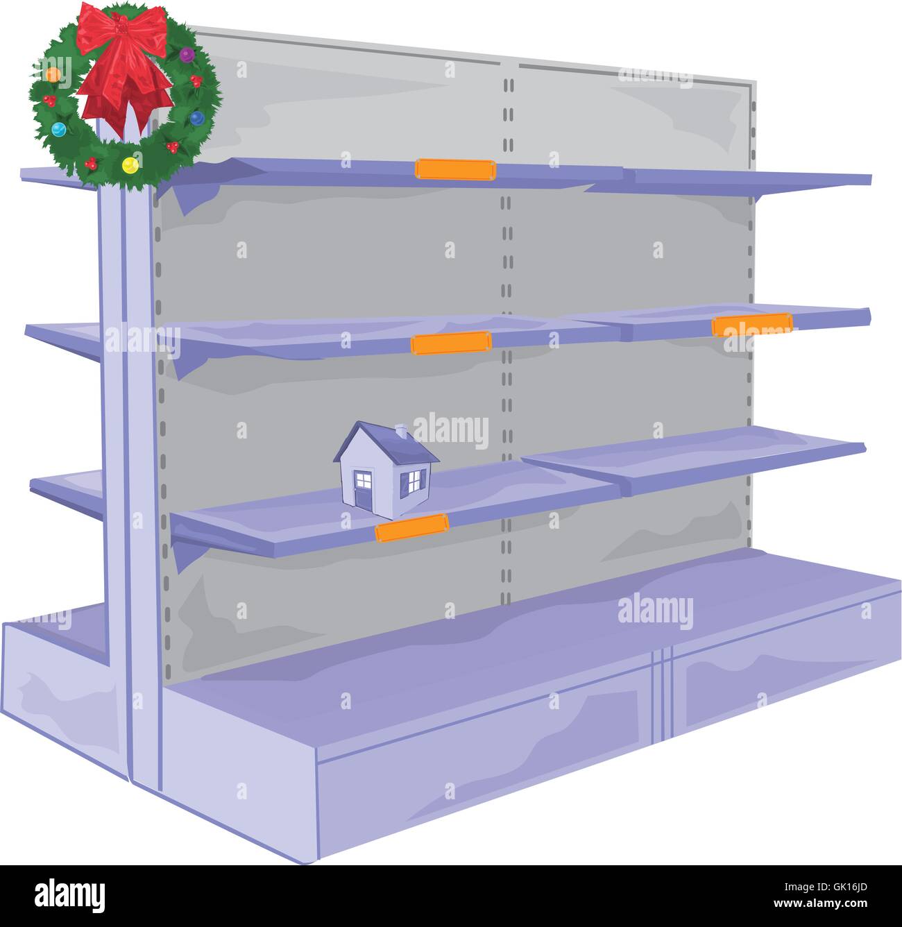 Happy child home christmas Stock Vector Images - Alamy