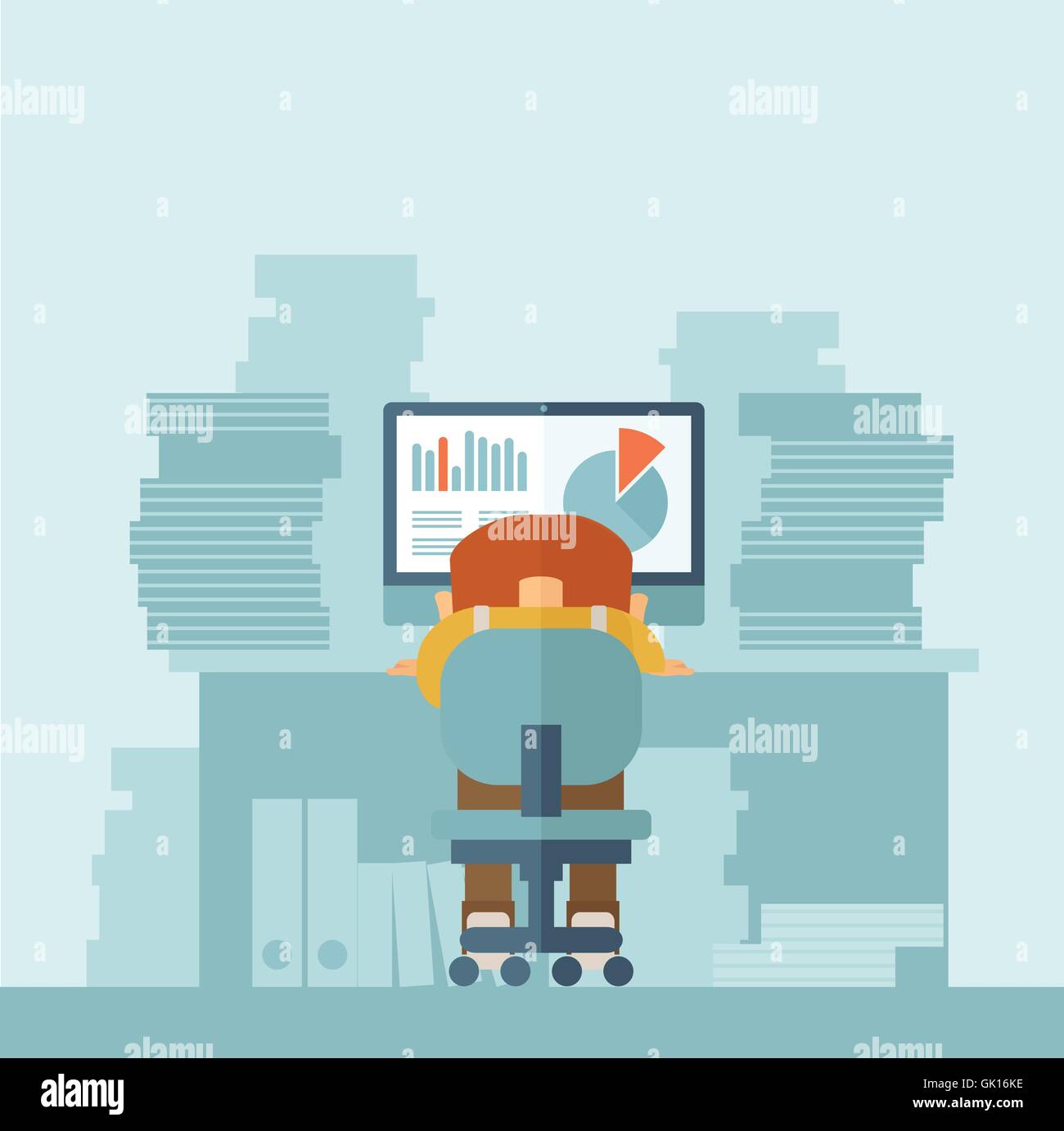 Tired failure Stock Vector Images - Alamy