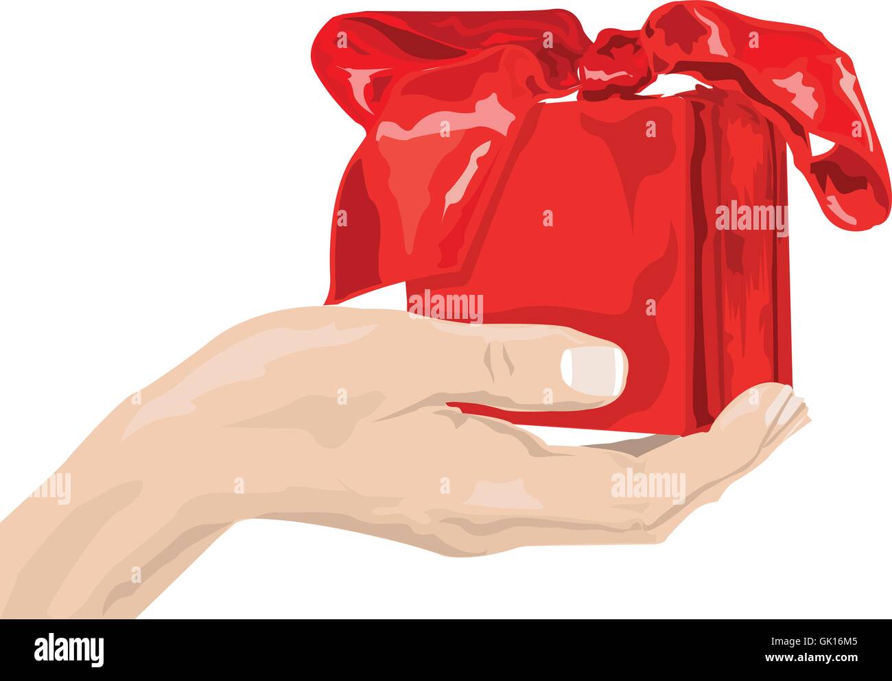Simple present box art hi-res stock photography and images - Alamy