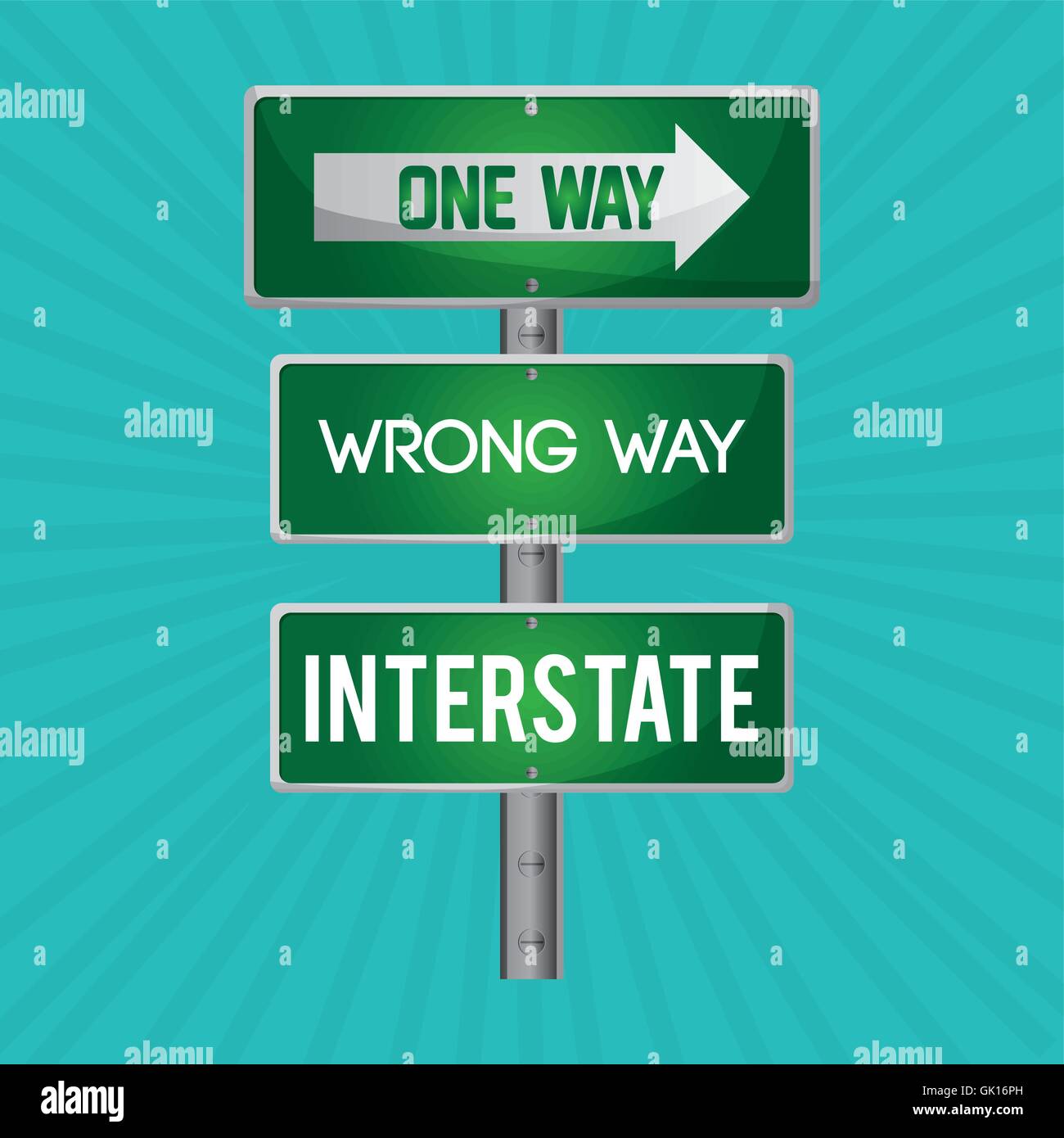 Road sign design Stock Vector Image & Art - Alamy