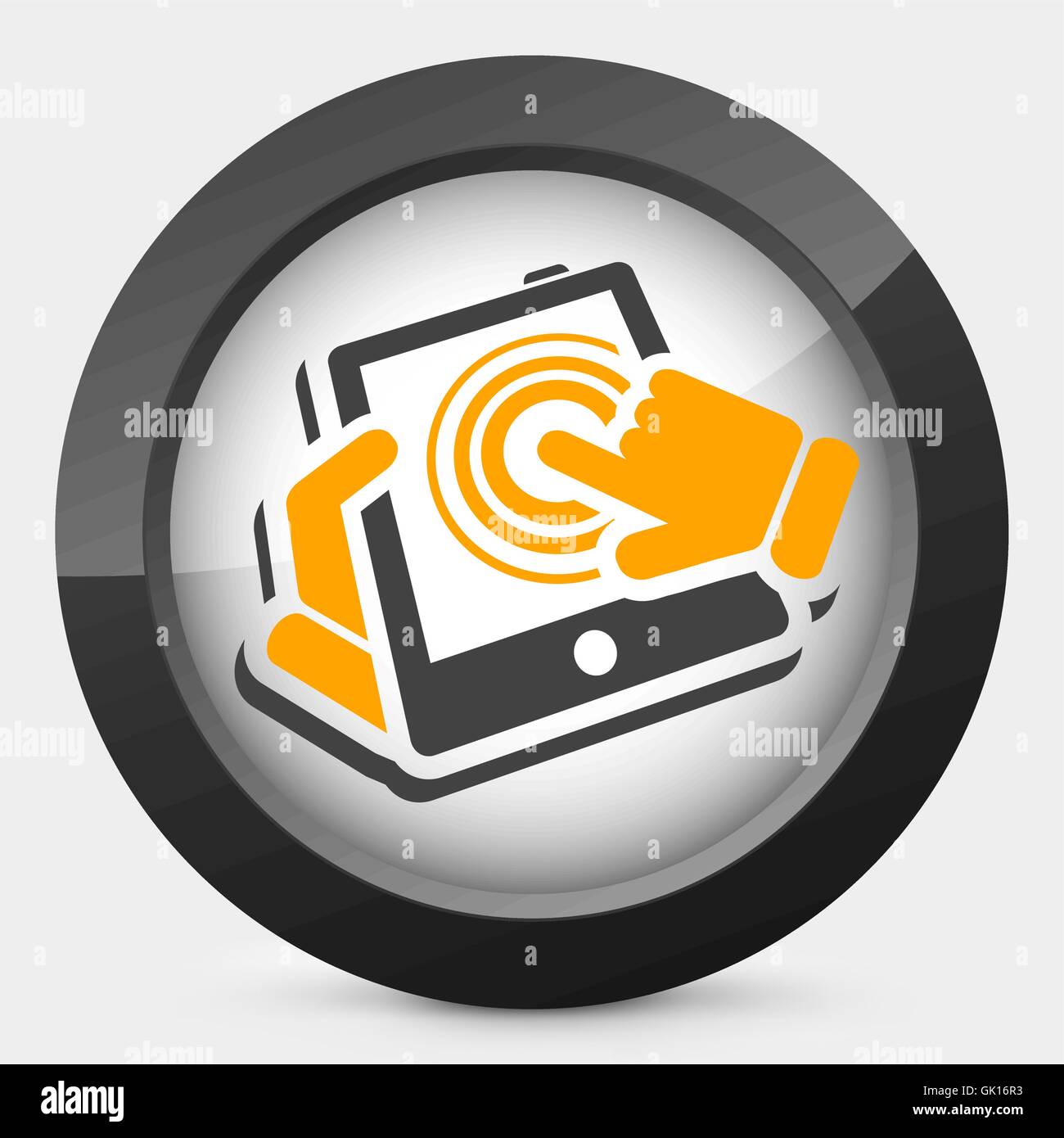 Tablet phone and laptop Stock Vector Images - Alamy