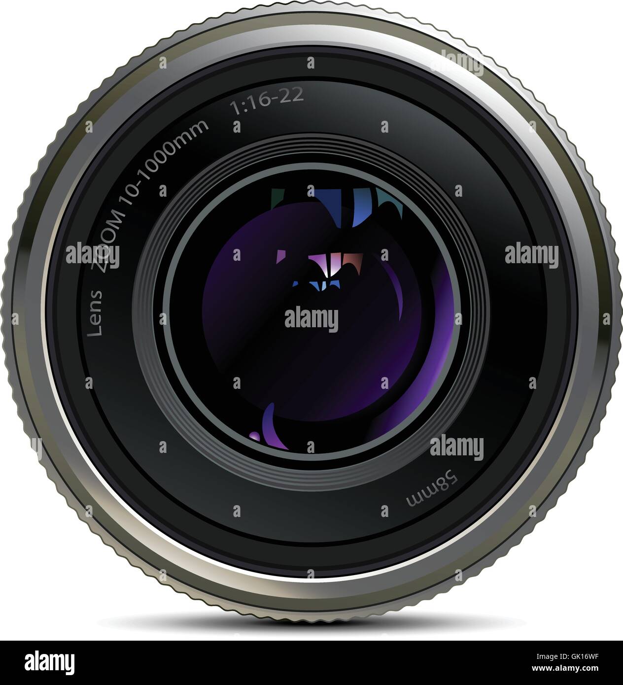 Lens elements Stock Vector Images - Alamy