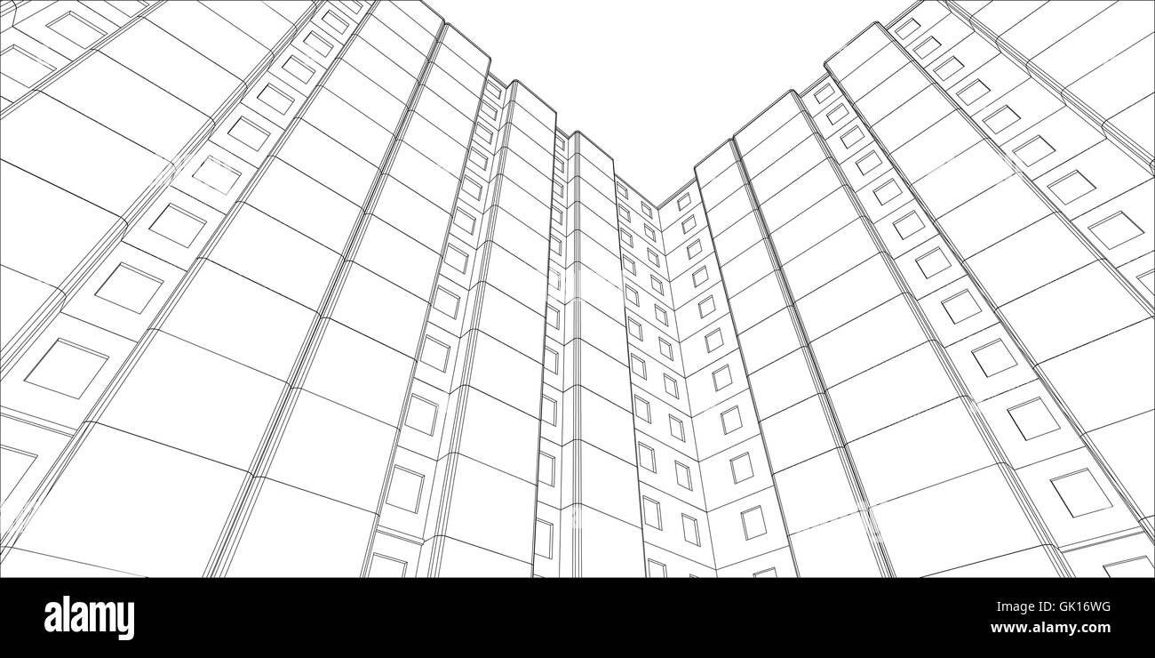 View up line from Stock Vector Images - Alamy