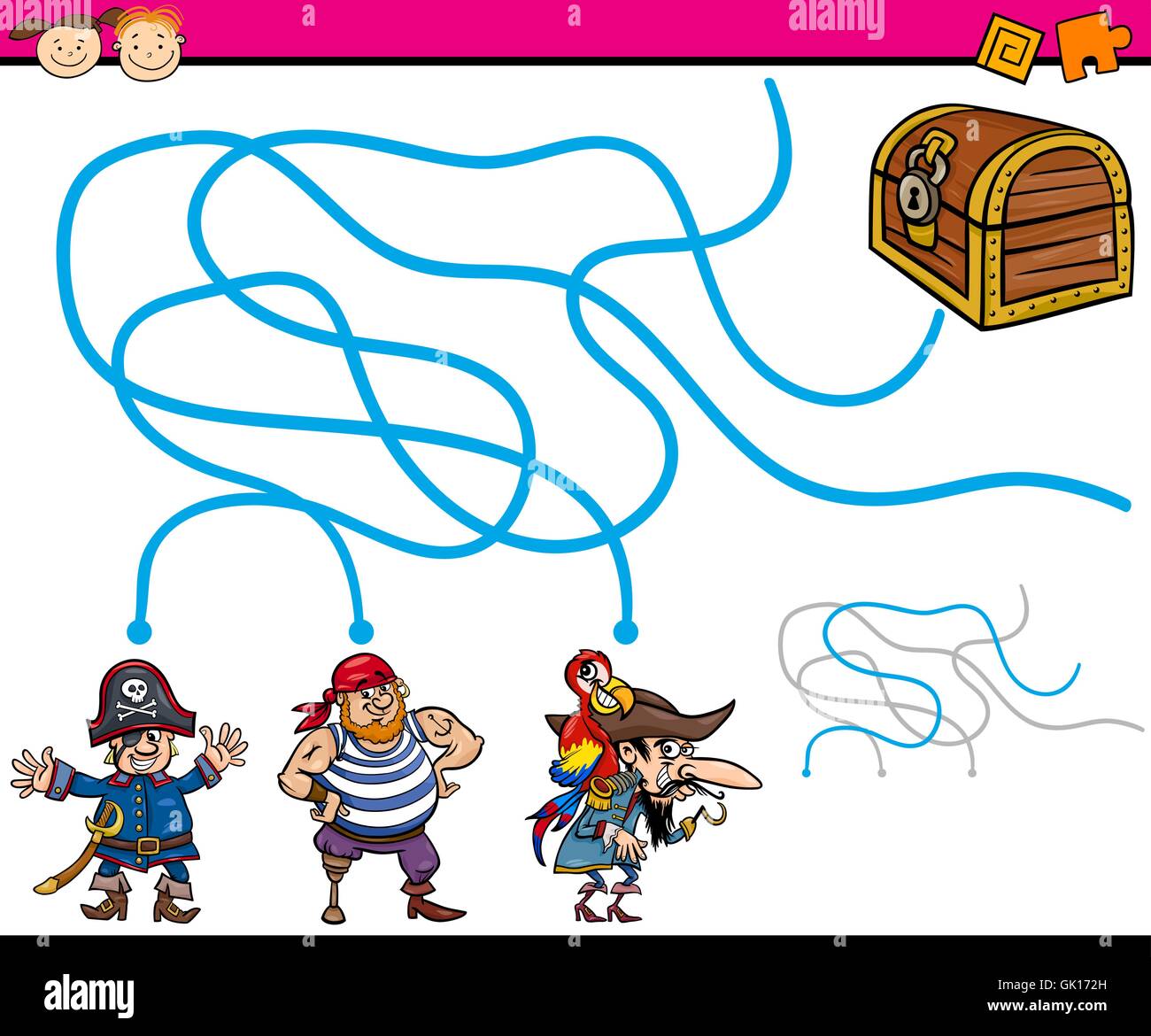 Solution paths Stock Vector Images - Alamy