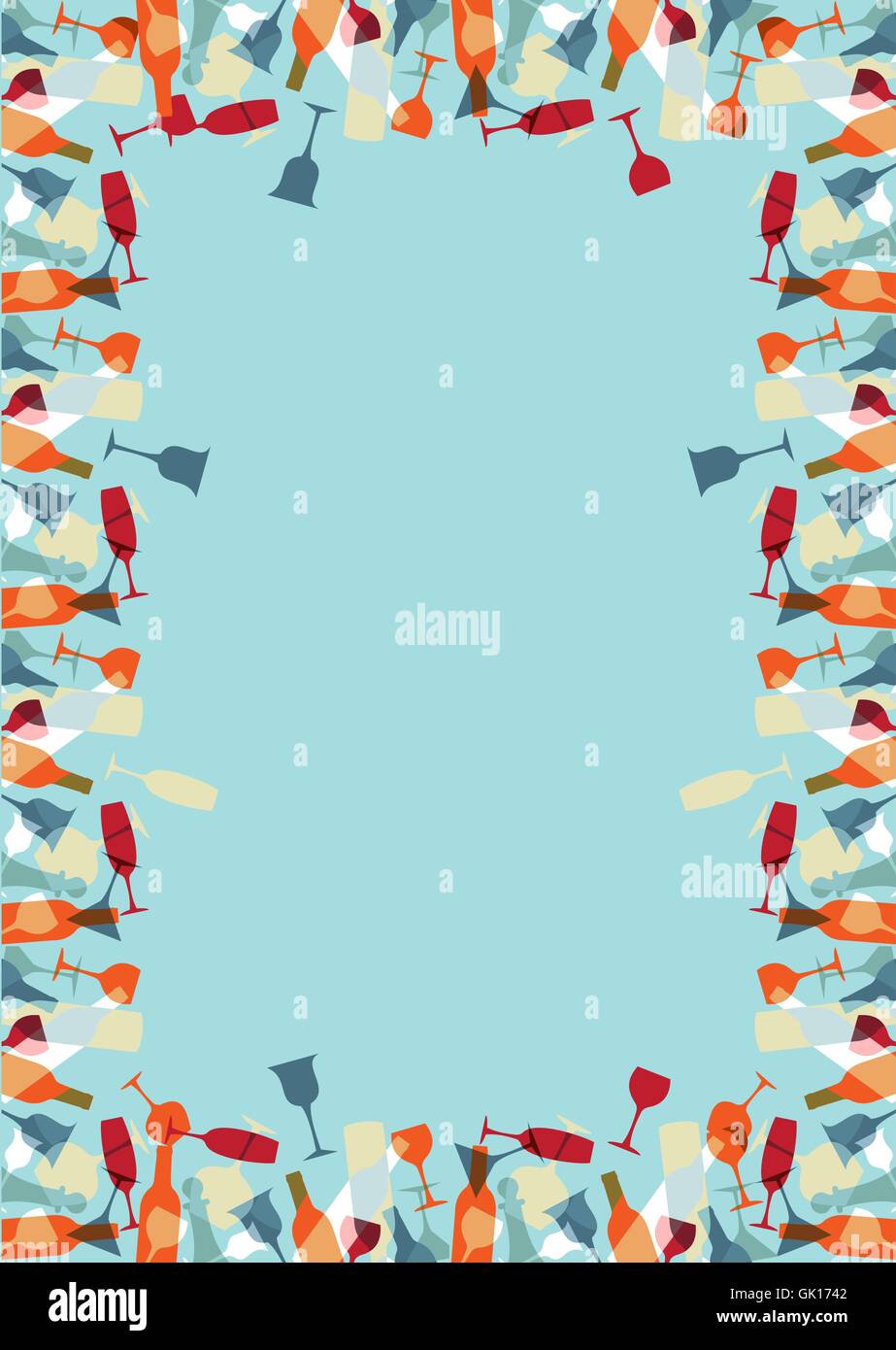 Colorful cocktaill design menu background Stock Vector Image & Art - Alamy