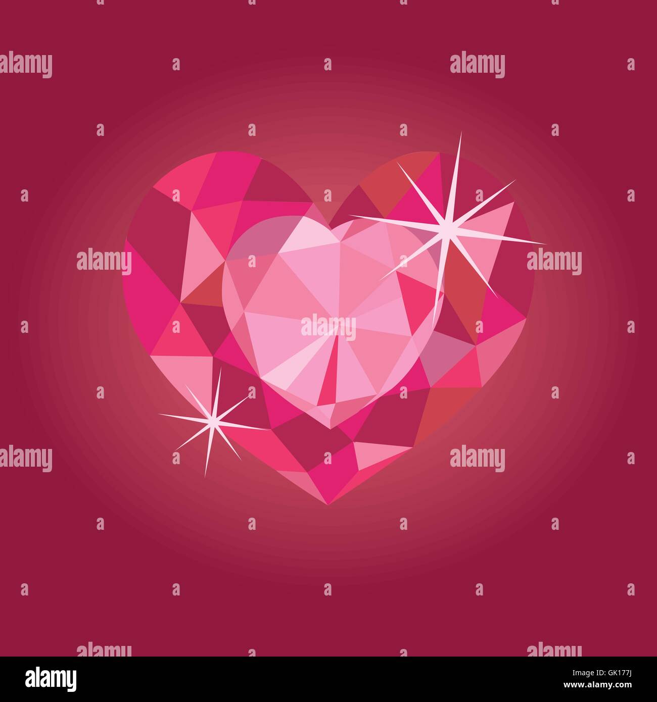 Red ruby Stock Vector Images - Alamy
