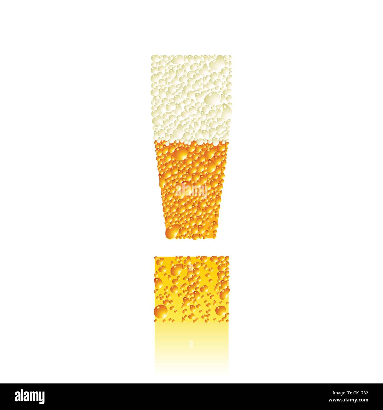 Beer font Stock Vector Images - Alamy
