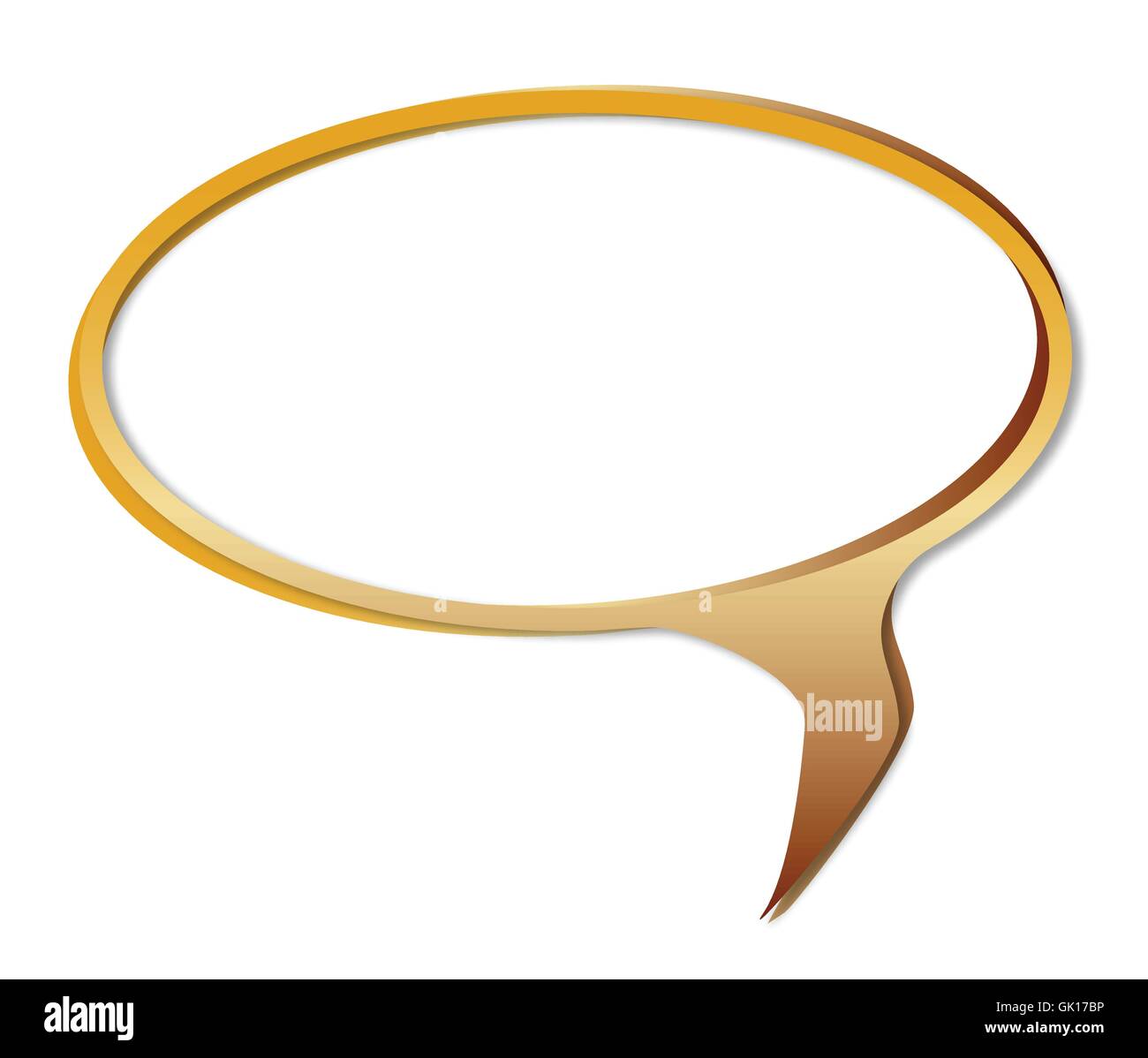 Blank Speech Bubble Stock Vector Image & Art - Alamy