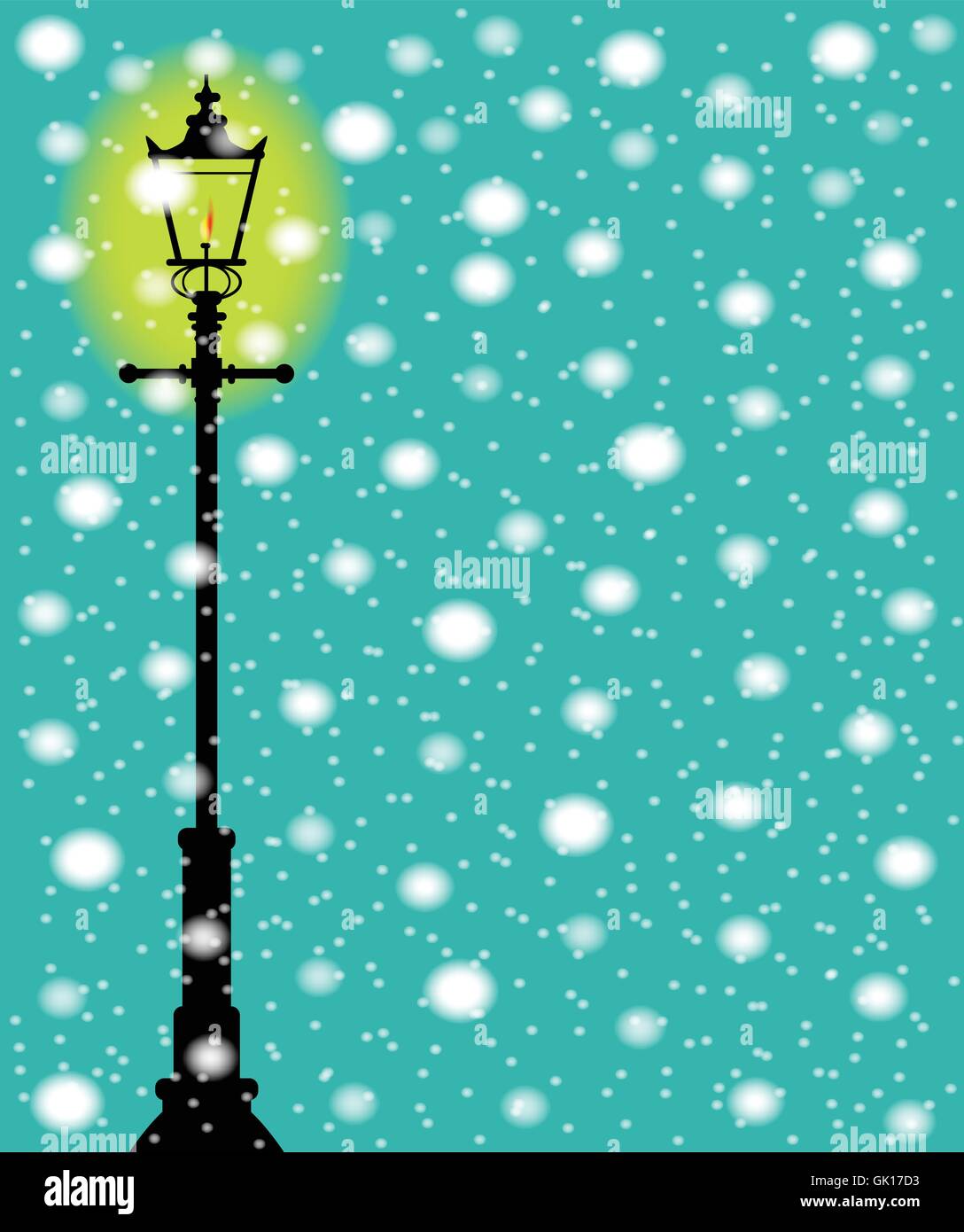 Victorian lamppost Stock Vector Images - Alamy
