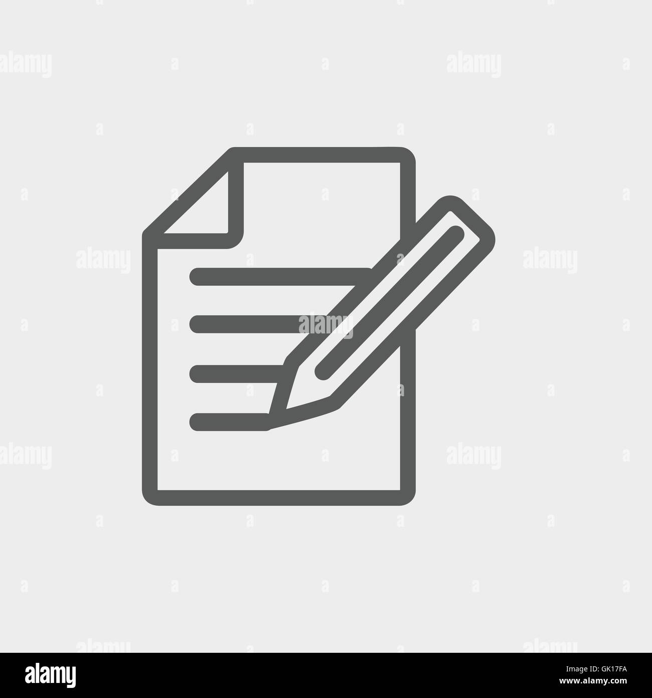 Taking Notes thin line icon Stock Vector Image & Art - Alamy Taking Notes thin line icon Stock Vector Image & Art - Alamy