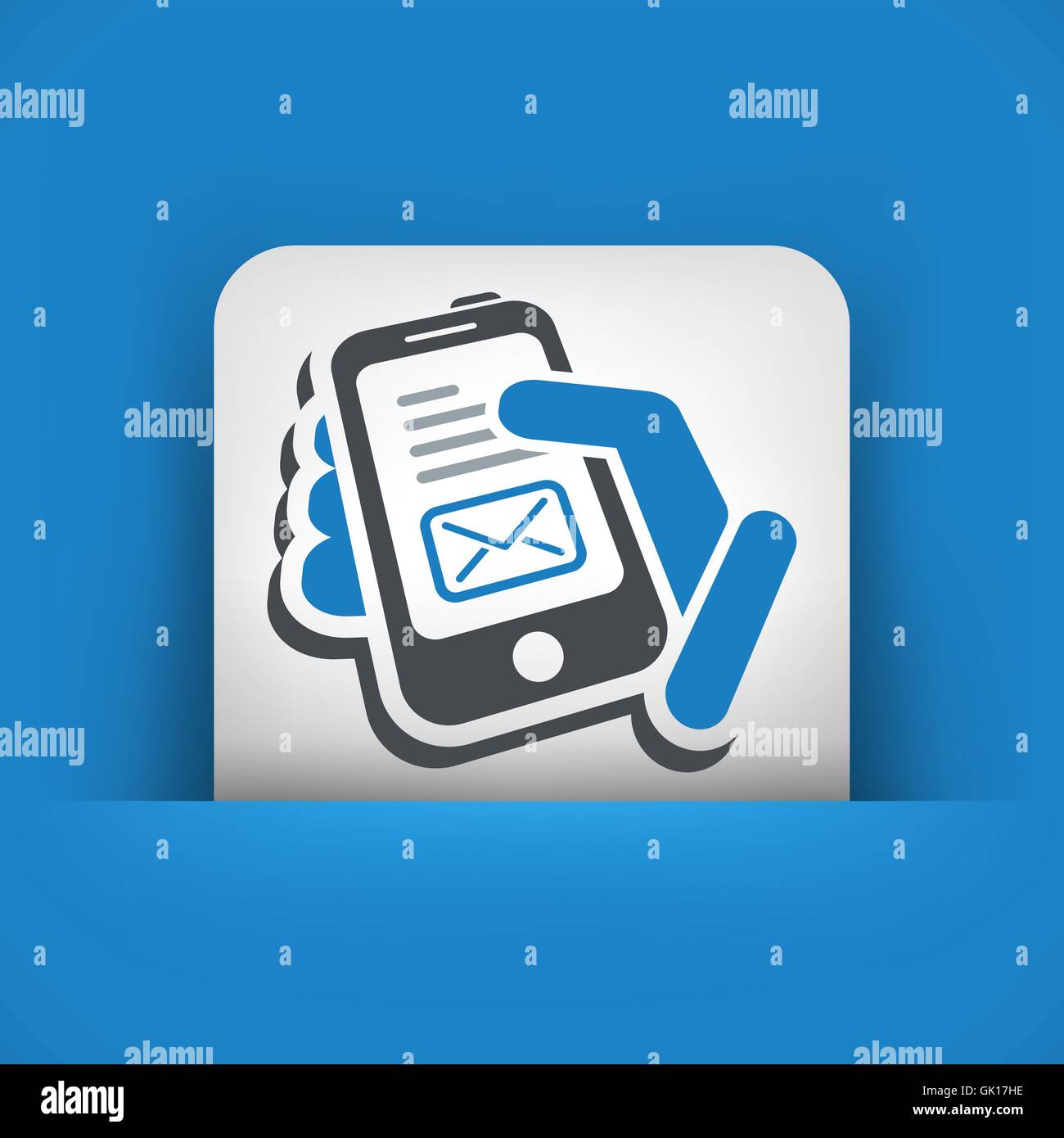 Mms phone Stock Vector Images - Alamy