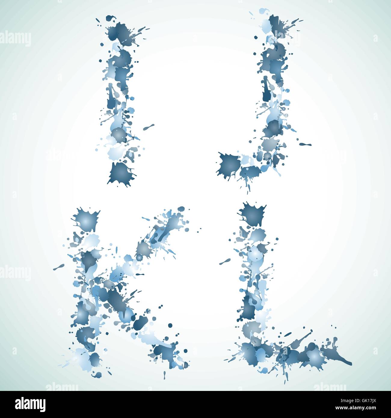 alphabet water drop Stock Vector Image & Art - Alamy