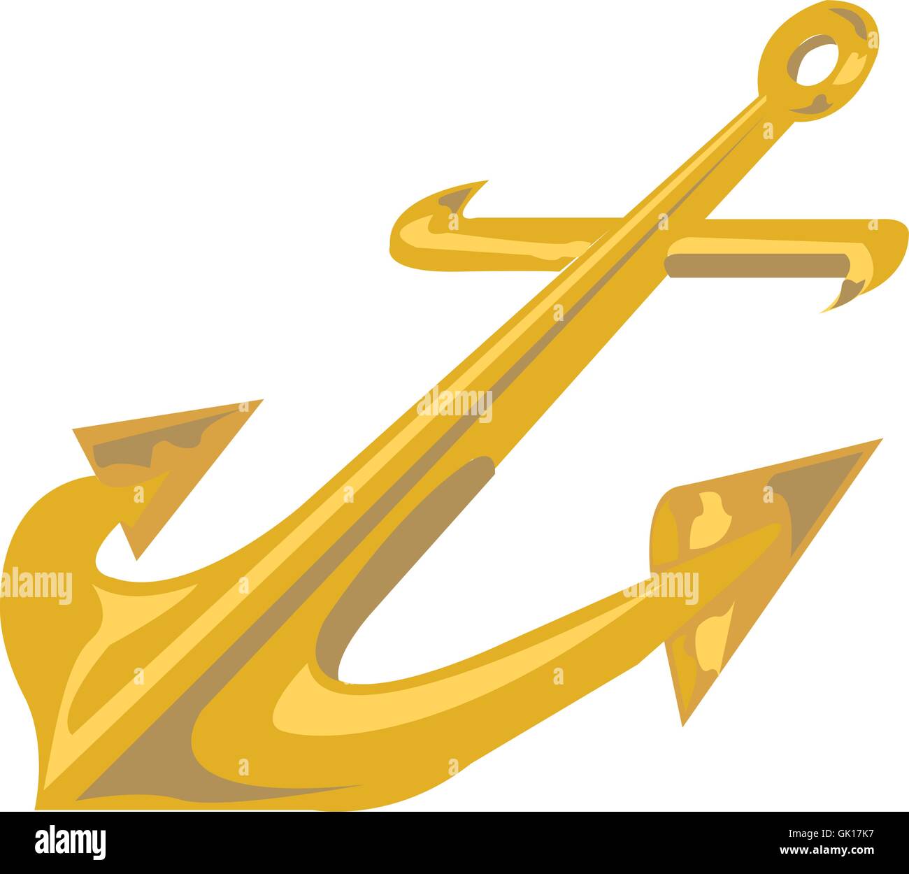 Ring anchor Stock Vector Images - Alamy
