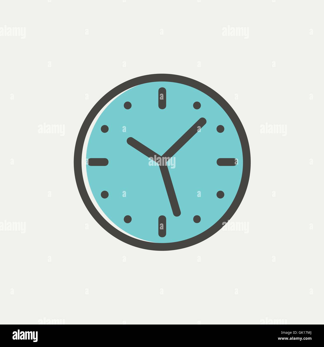 Alarm clock in fire Stock Vector Images - Alamy