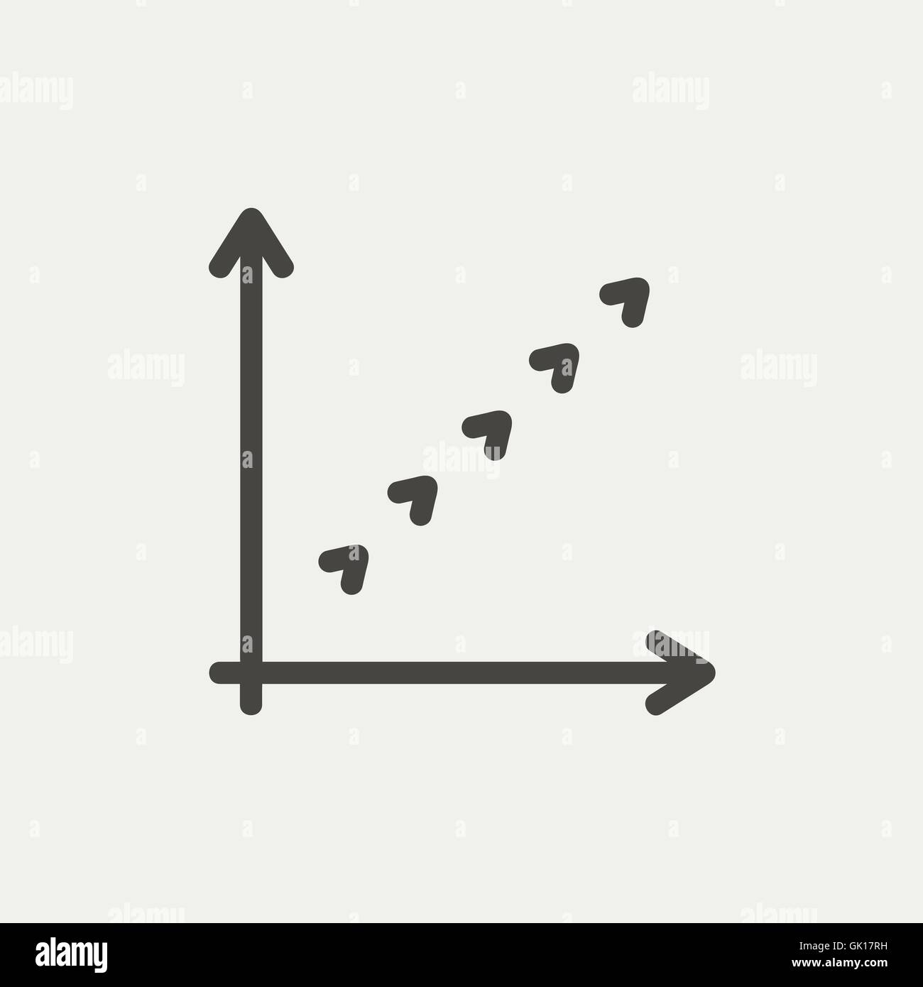 Letter L logo arrow thin line icon Stock Vector Image & Art - Alamy