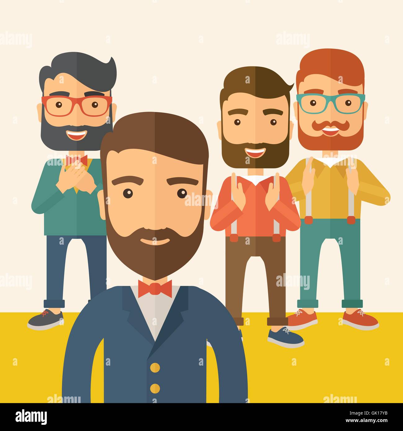 Team promotion Stock Vector Images - Alamy