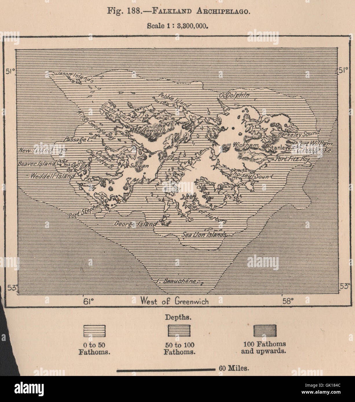 Falkland islands map hi-res stock photography and images - Alamy