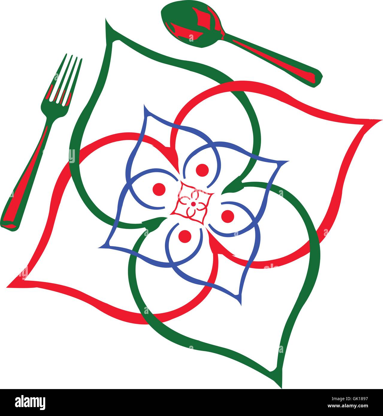 Mandala peace design art Stock Vector Images - Alamy