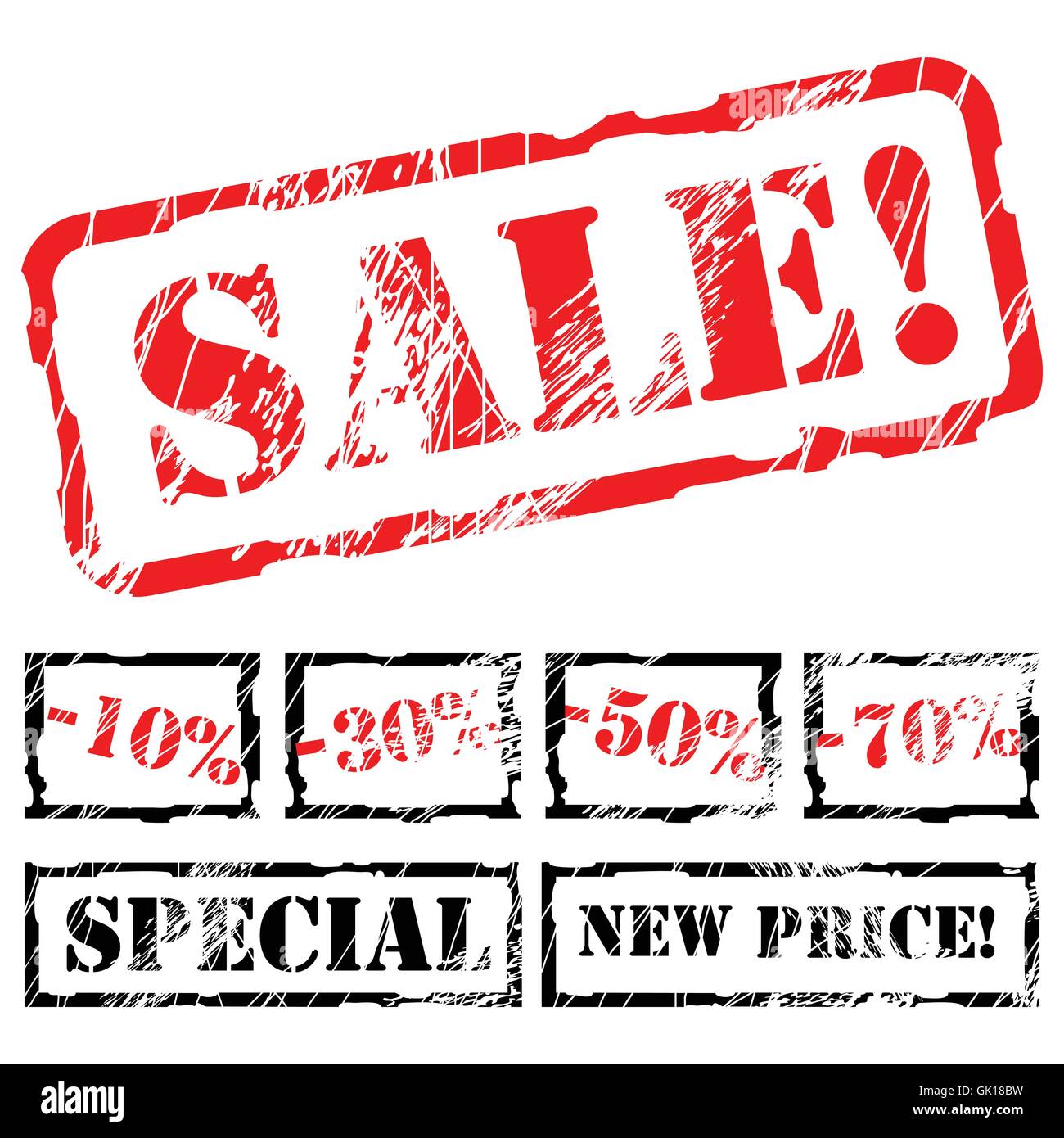 Customer card stamp Stock Vector Images - Alamy