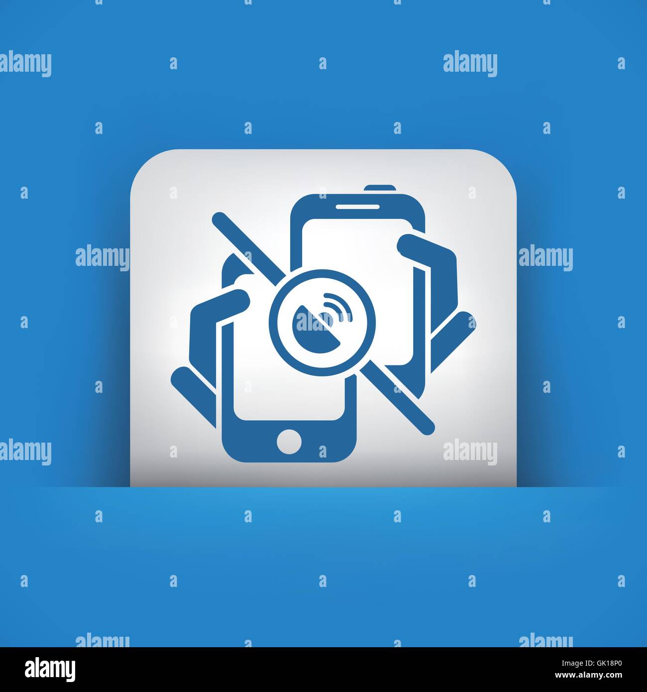 Mobile connection icon Stock Vector Image & Art - Alamy