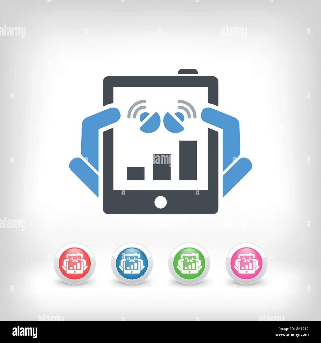 Digital teblet Stock Vector Images - Alamy