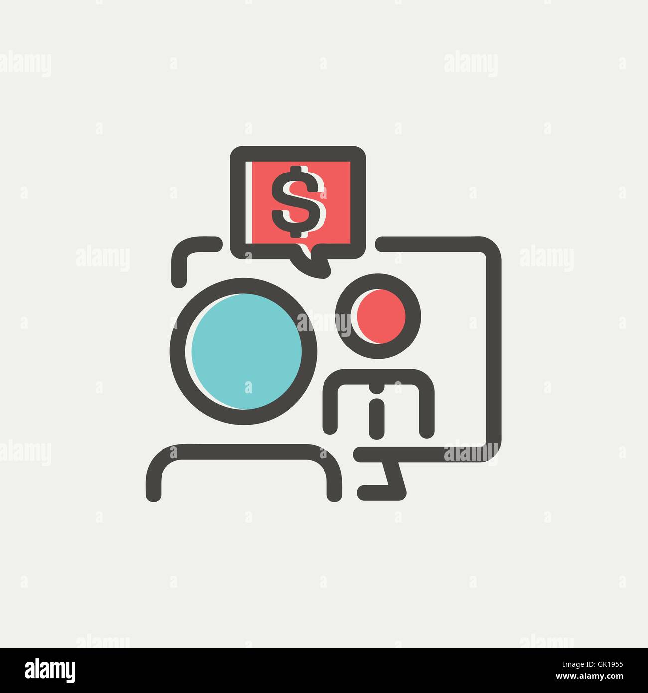 Review discussion team in Stock Vector Images - Alamy