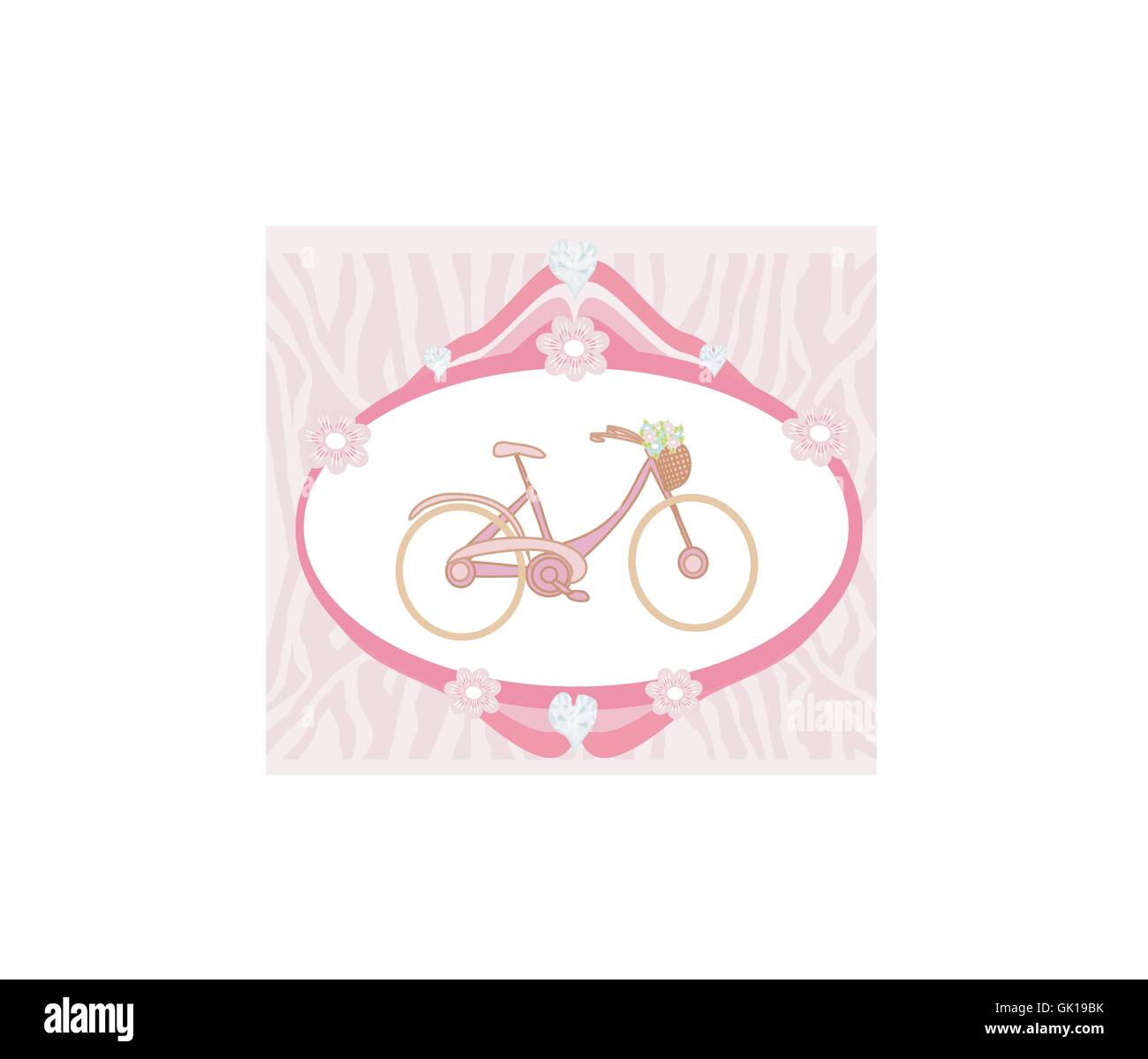 Bicycle in the background Cut Out Stock Images & Pictures - Alamy
