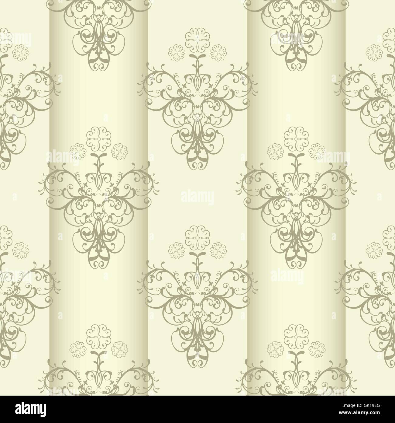 Victorian wall paper Stock Vector Images - Alamy