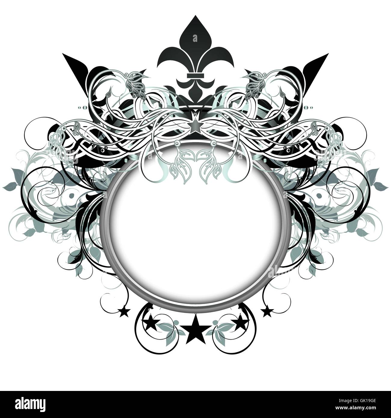 Ornamental medallion Cut Out Stock Images & Pictures - Alamy