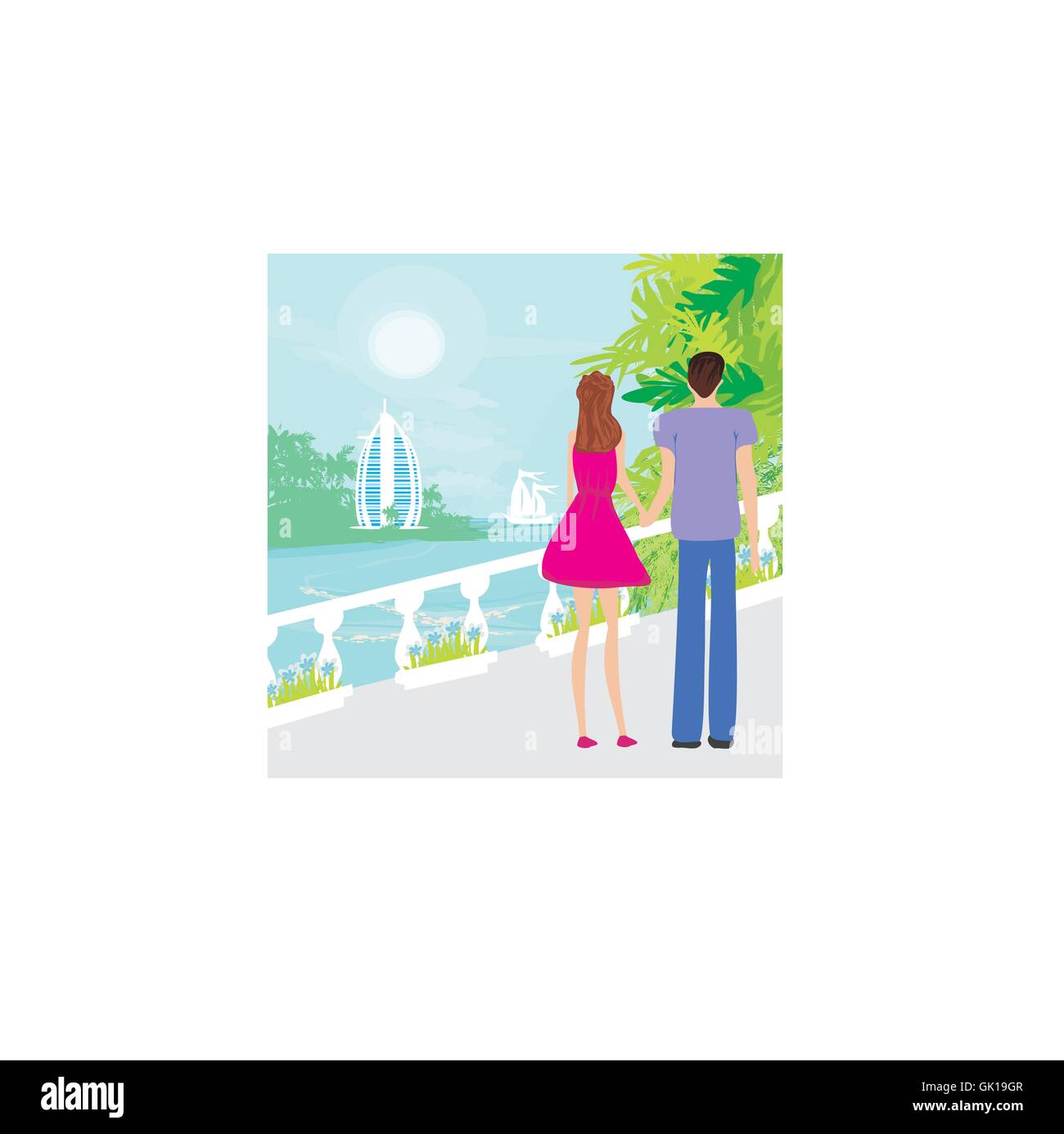 Couple trees Cut Out Stock Images & Pictures - Alamy